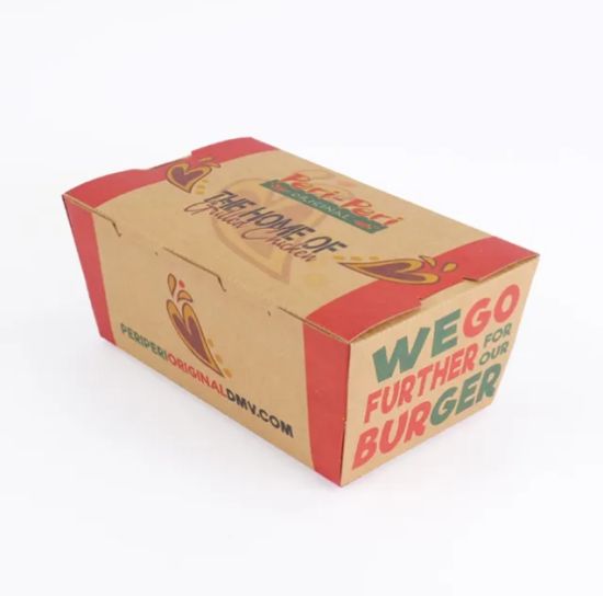 BDL Customized Food Grade Paper Fried Chicken Box Takeaway Food ...