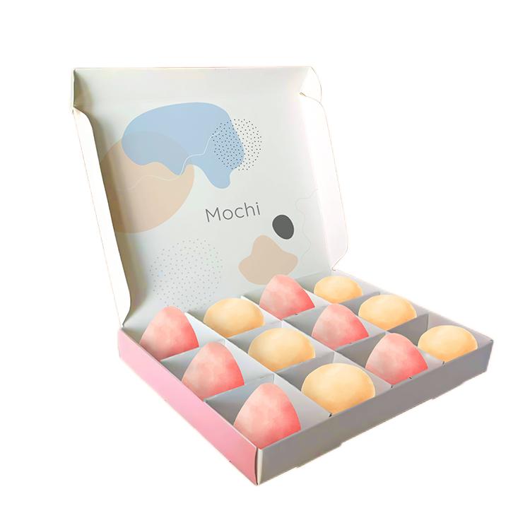 BDL Free Design Custom Logo Food Grade Paper Pink Doughnut Takeaway ...